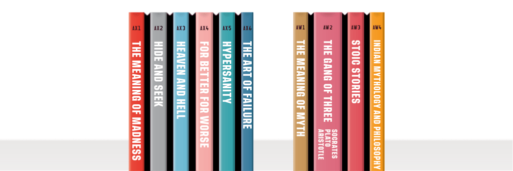 New-look book spines! » Neel Burton author website and bookshop